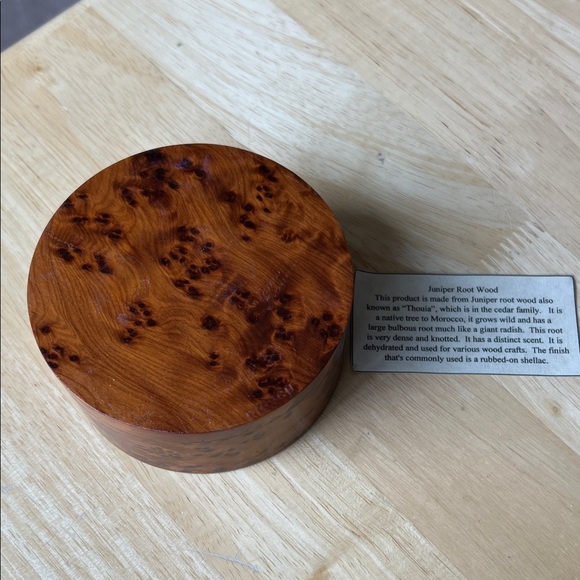 Accents | Elegant Juniper Root Wood Box | Poshmark